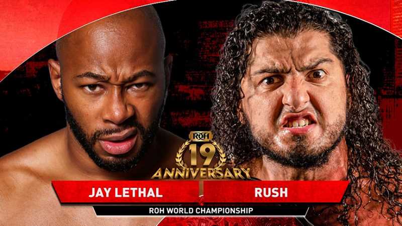 Three Huge Championship Matches Are Confirmed For ROH's 19TH ...