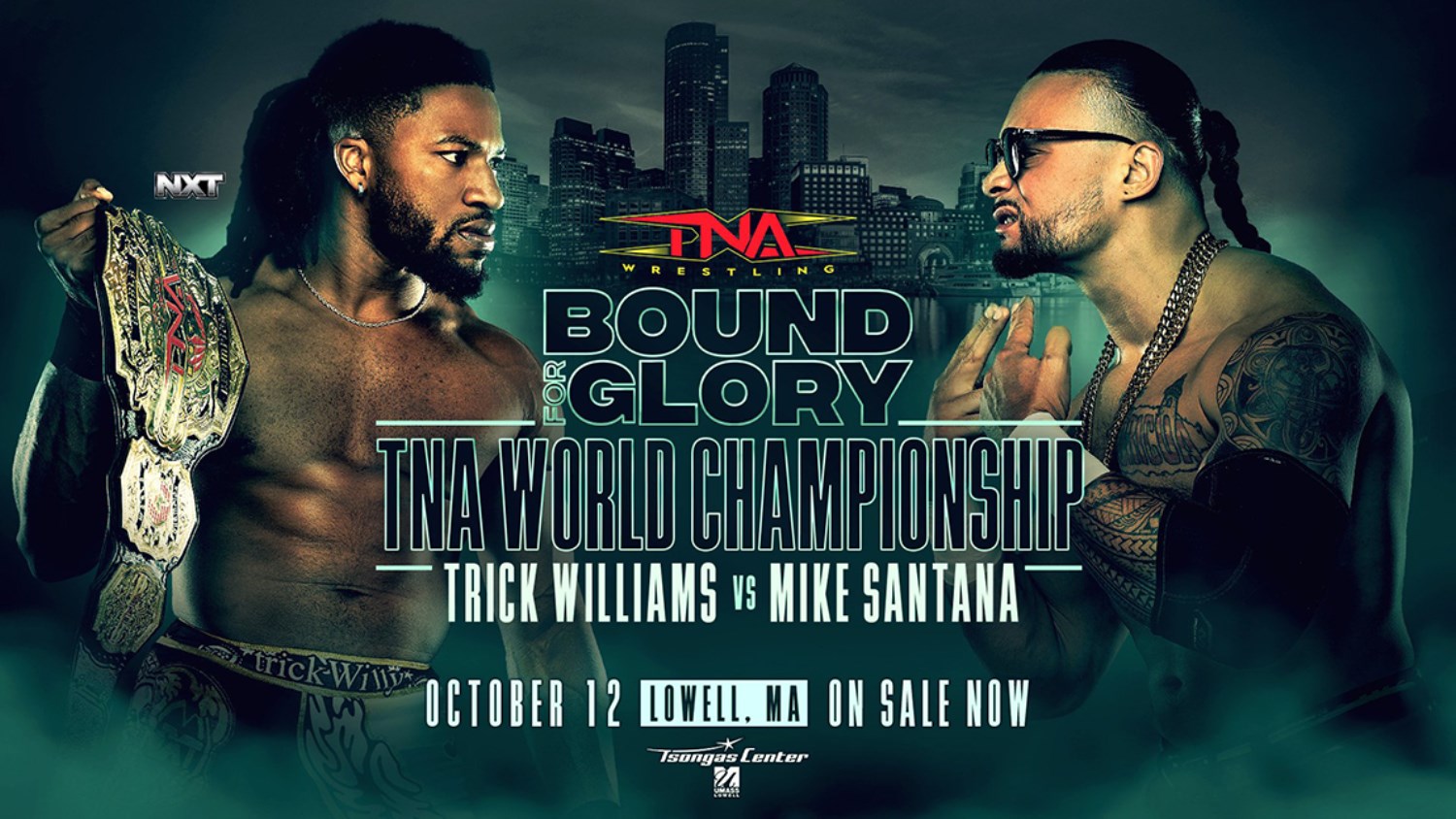 Trick Williams Vs. Mike Santana Was Made Official At BOUND FOR GLORY