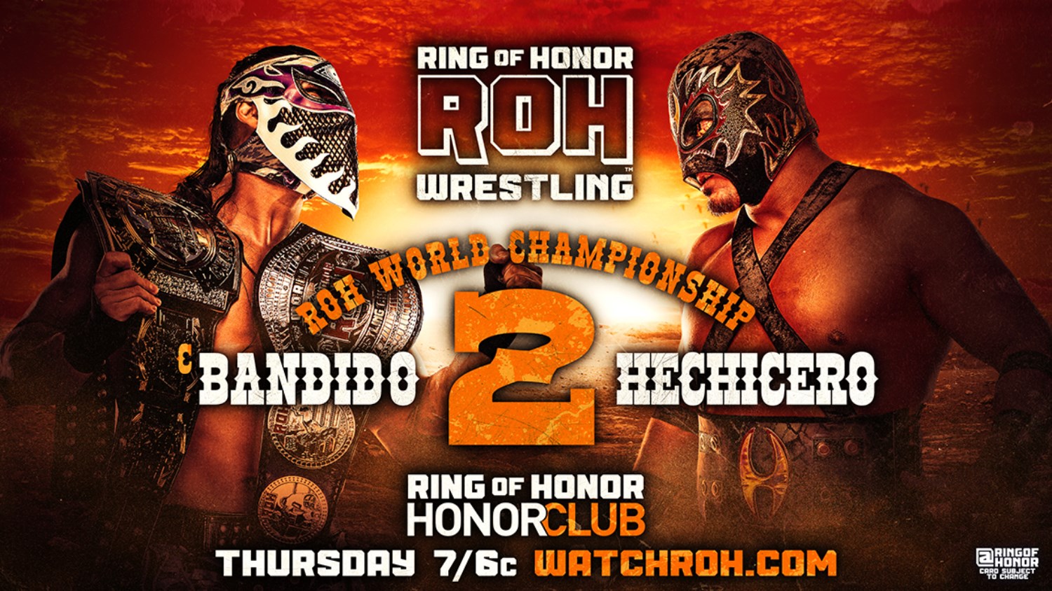 Two Big Championship Matches Are Scheduled For Tonight's RING OF HONOR