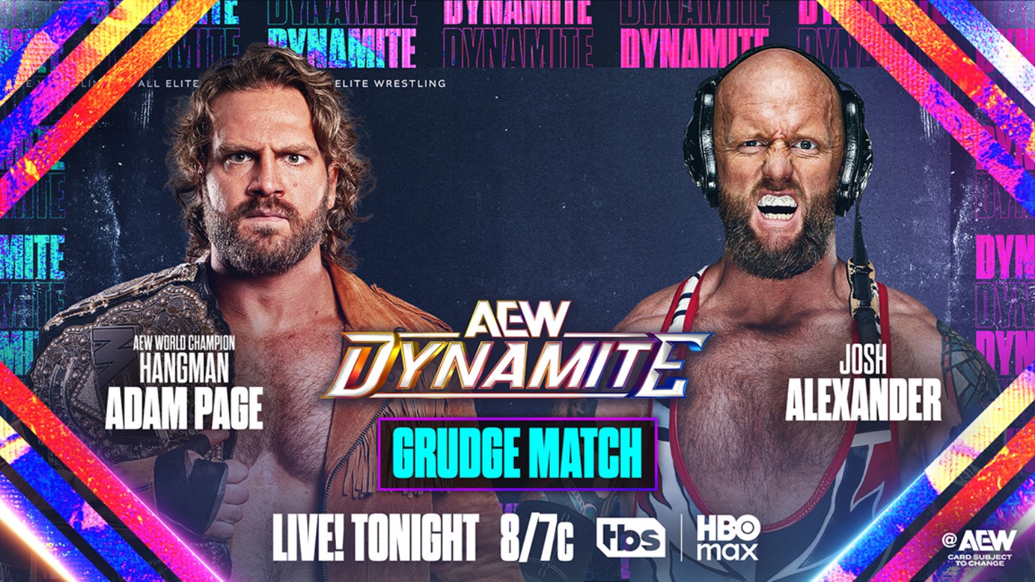 Two World Champions Will Be In Action On Tonight's AEW DYNAMITE