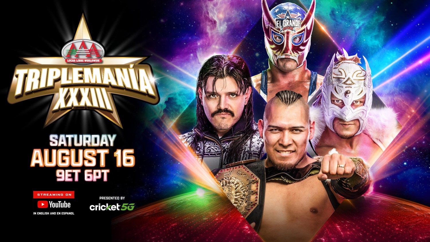 WWE Adds A Copa Bardahl Match To AAA's TRIPLEMANIA XXXIII Card