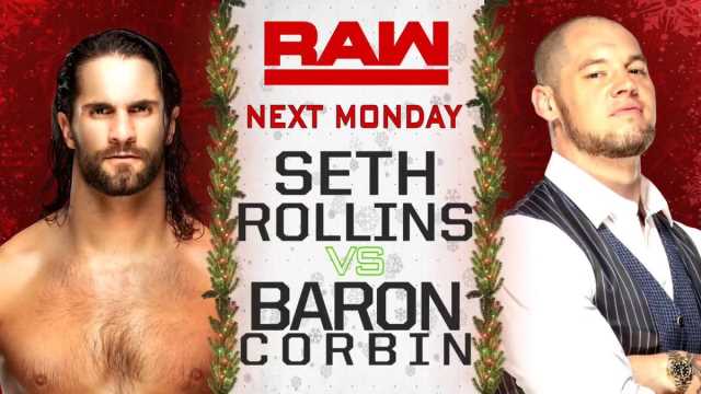 WWE MONDAY NIGHT RAW SPOILERS Of Results For December 24, 2018: Miracle ...