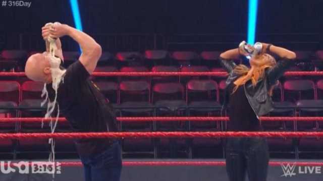 WWE Releases Extra Footage Of Stone Cold Steve Austin Hitting The RAW ...